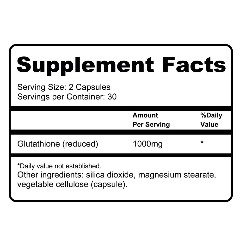 Glutathione Private Label Contract Manufacturer Low Minimum Glutathione Private Label Contract Manufacturer Low Minimum